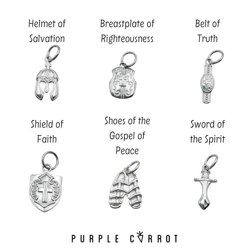 Armour of God bracelet - Purple Carrot