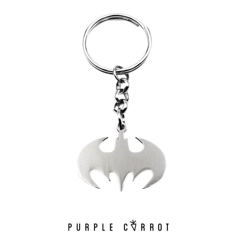 Batman Keychain - Purple Carrot
