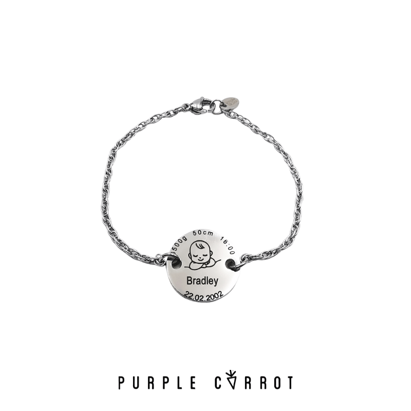 Newborn Baby Memory - Purple Carrot