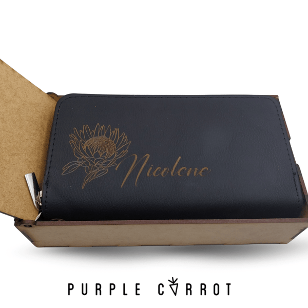 Double Zip Luxe Wallet