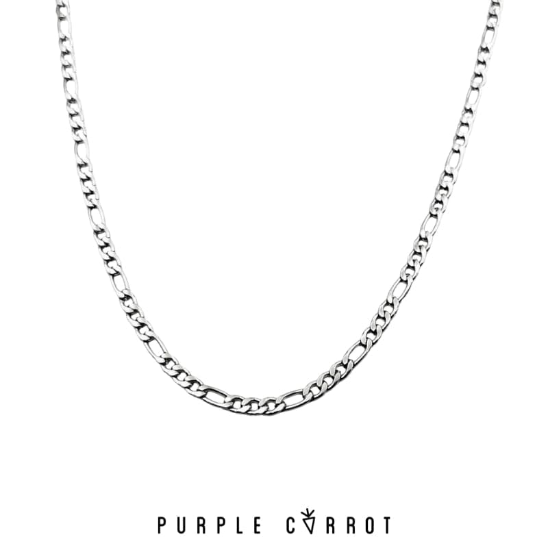 Figaro Chain All Sizes - Purple Carrot