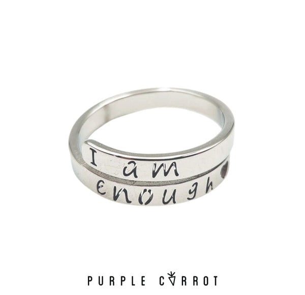 I Am enough Ring