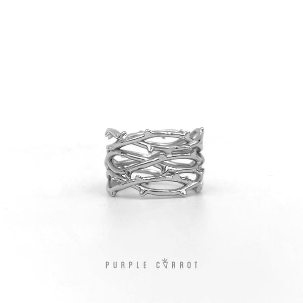Jesus Crown Series: Designer Ring - Purple Carrot